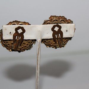 Miriam Haskell | Jewelry | Vintage Signed Miriam Haskell Pearl Gold ...